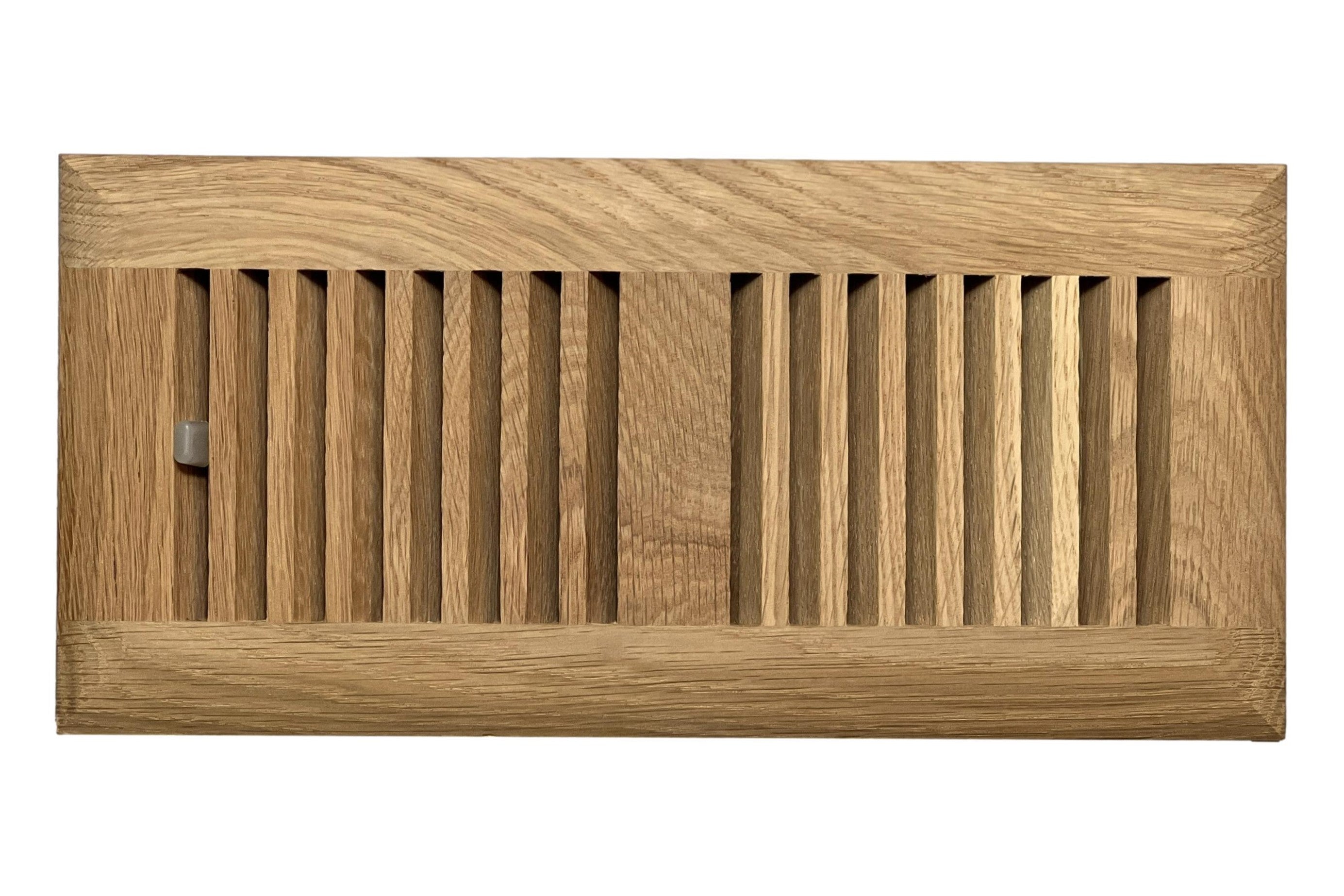 4 x 10 White Oak Wood Register - Drop In Style (Unfinished) – Madelyn ...